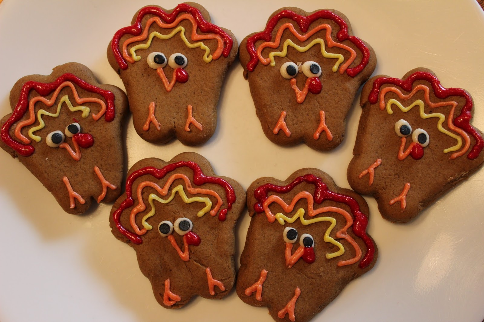 Almost Unschoolers: Gingerbread Turkeys