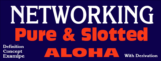RELATION BETWEEN PURE AND SLOTTED ALOHA IN NETWORKING - PART 2 - Online ...