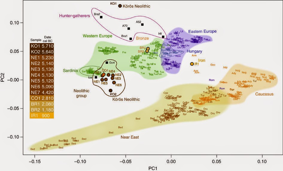 Dienekes’ Anthropology Blog: Ancient DNA from prehistoric inhabitants ...