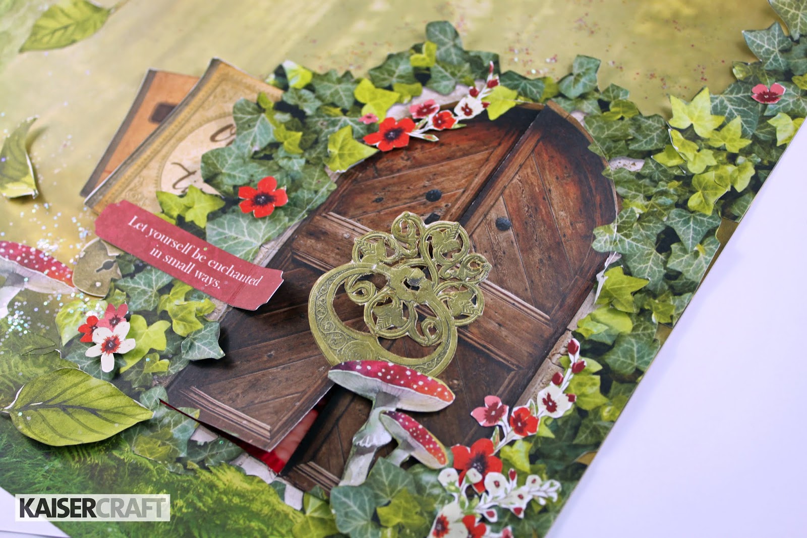 Just too Obsessed: Enchanted with Kaisercraft