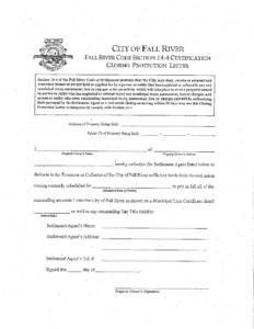 Closing Protection Letter ~ Thankyou Letter