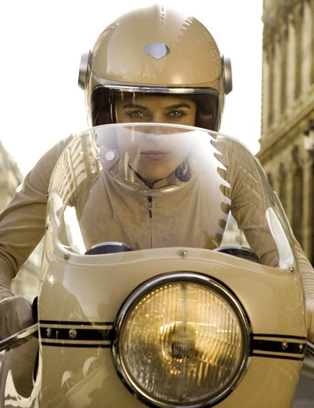 Keira Knightley Chanel Motorcycle
