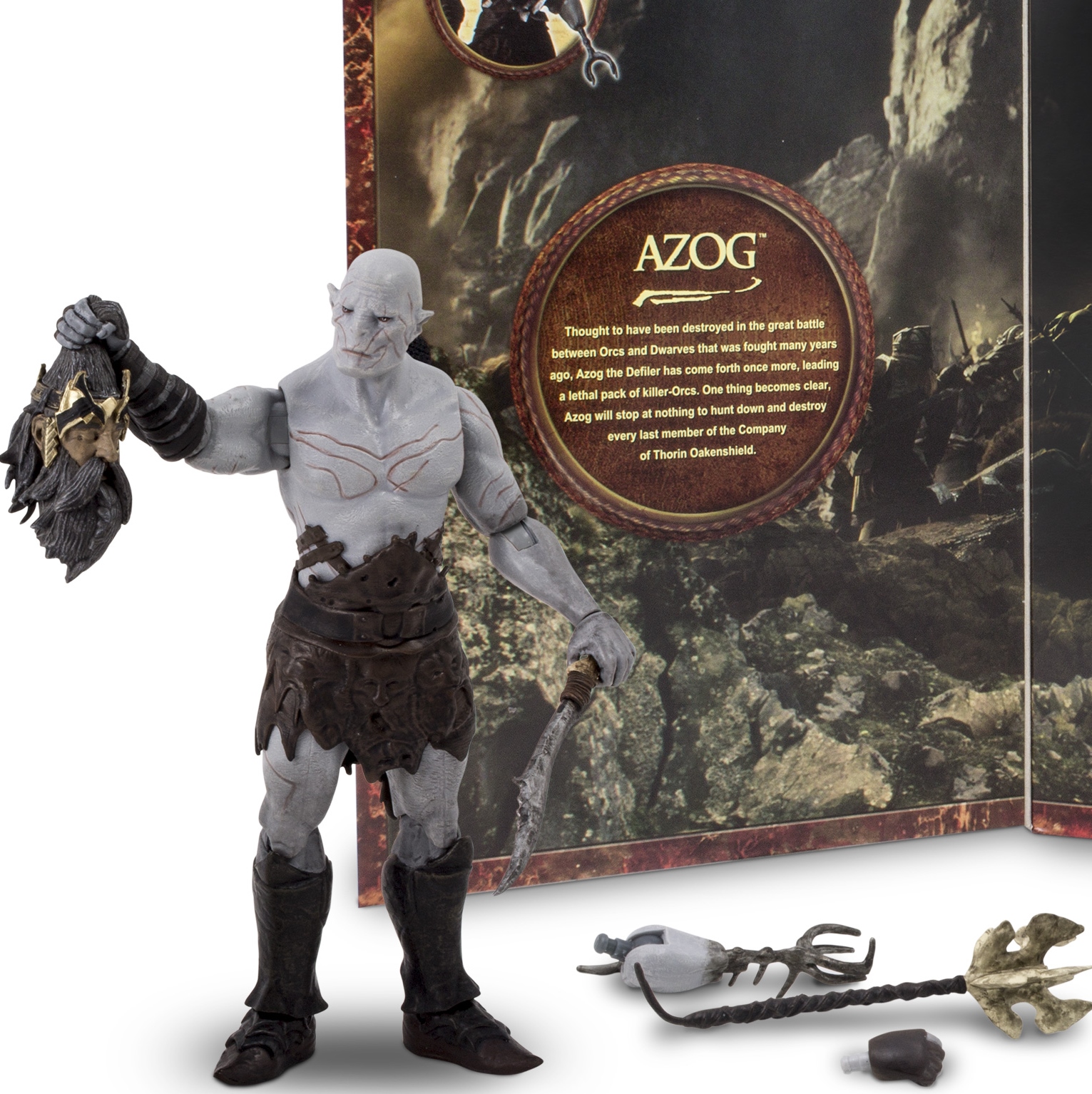 The Blog of the Hobbit: Comic-Con Exclusive Figure: Azog the Defiler