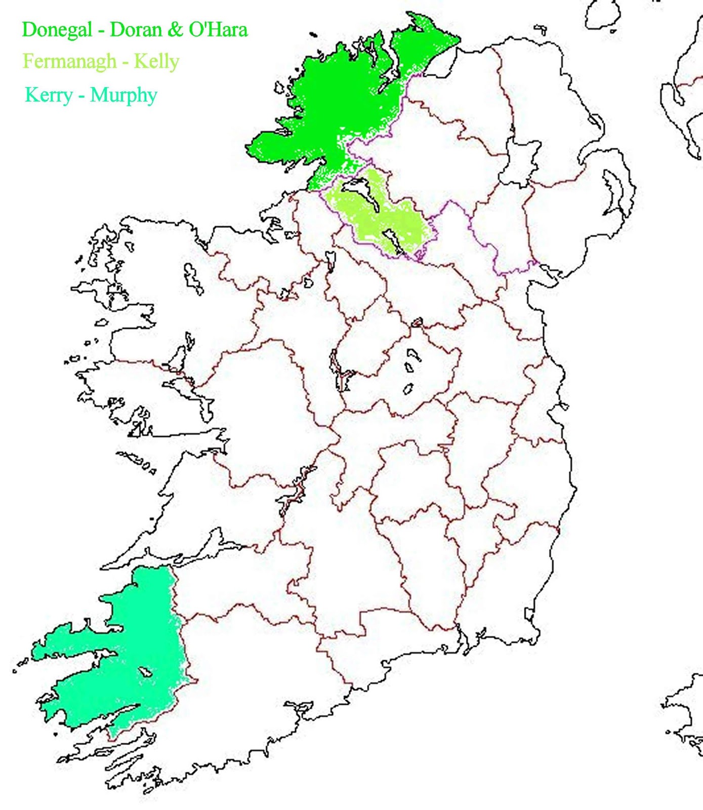 Matt's Genealogy Blog: Mapping My Ancestral Origins