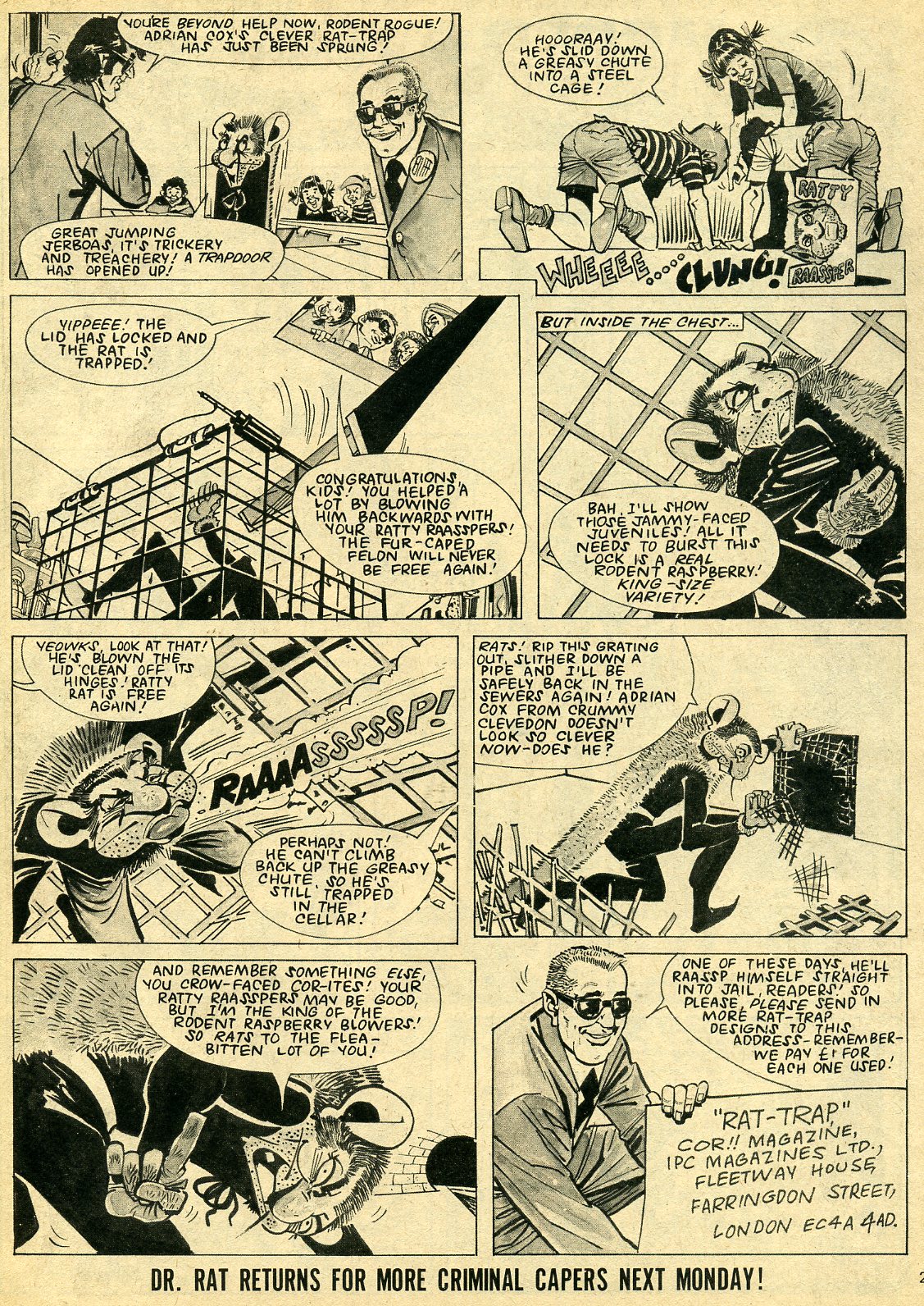 *KAZOOP !!: A LOOK AT COR!! STRIPS: RAT-TRAP