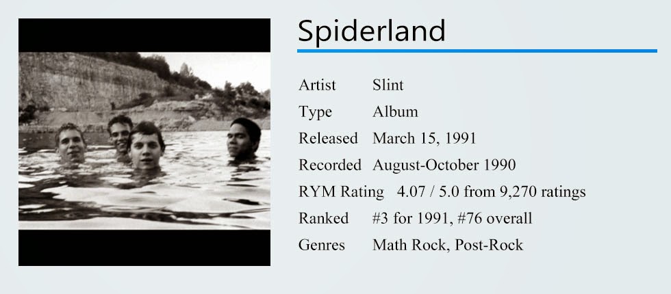 Melomaniacos: Spiderland - Slint (1991)