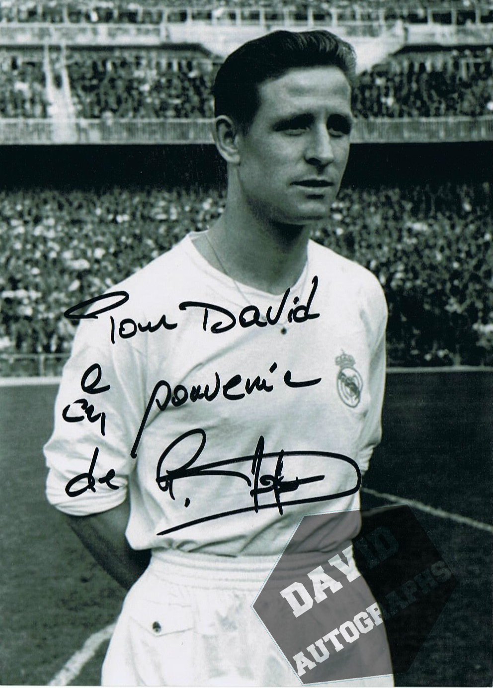 David Autographs: #27 † Raymond Kopa Kopaszewski (1931 - 2017)