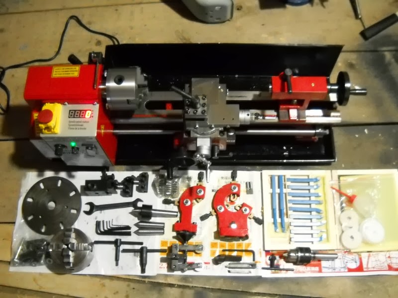 旋盤を購入 SIEG C3 Mini Lathe