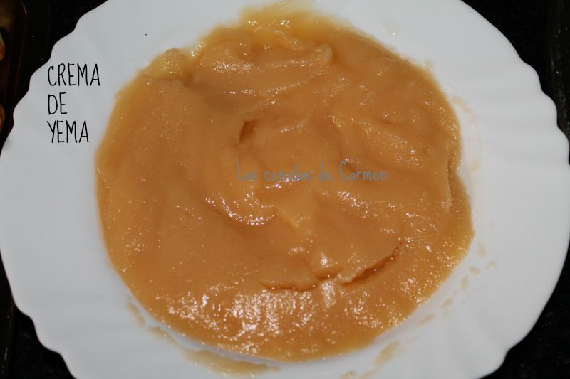 LAS COMIDAS DE CARMEN: CREMA DE YEMA