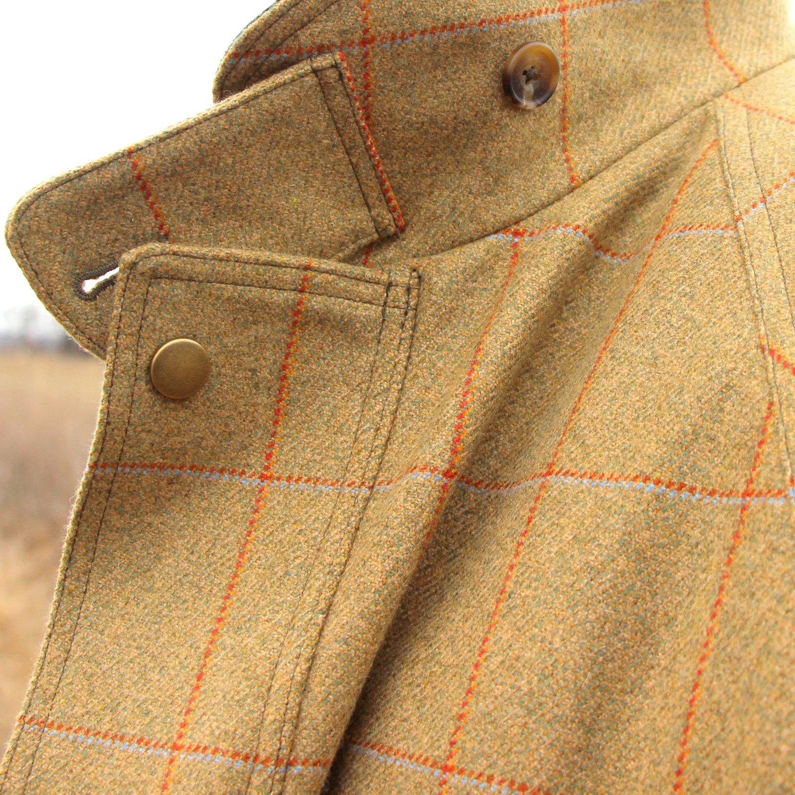 Salt Water New England: Tweed Field Coat