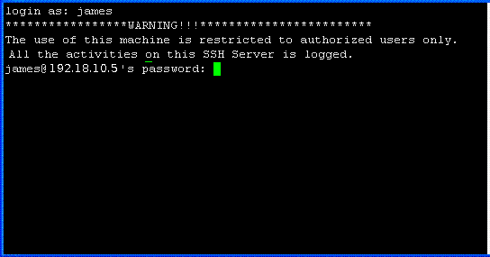 How to add SSH login banner ~ ServerComputing