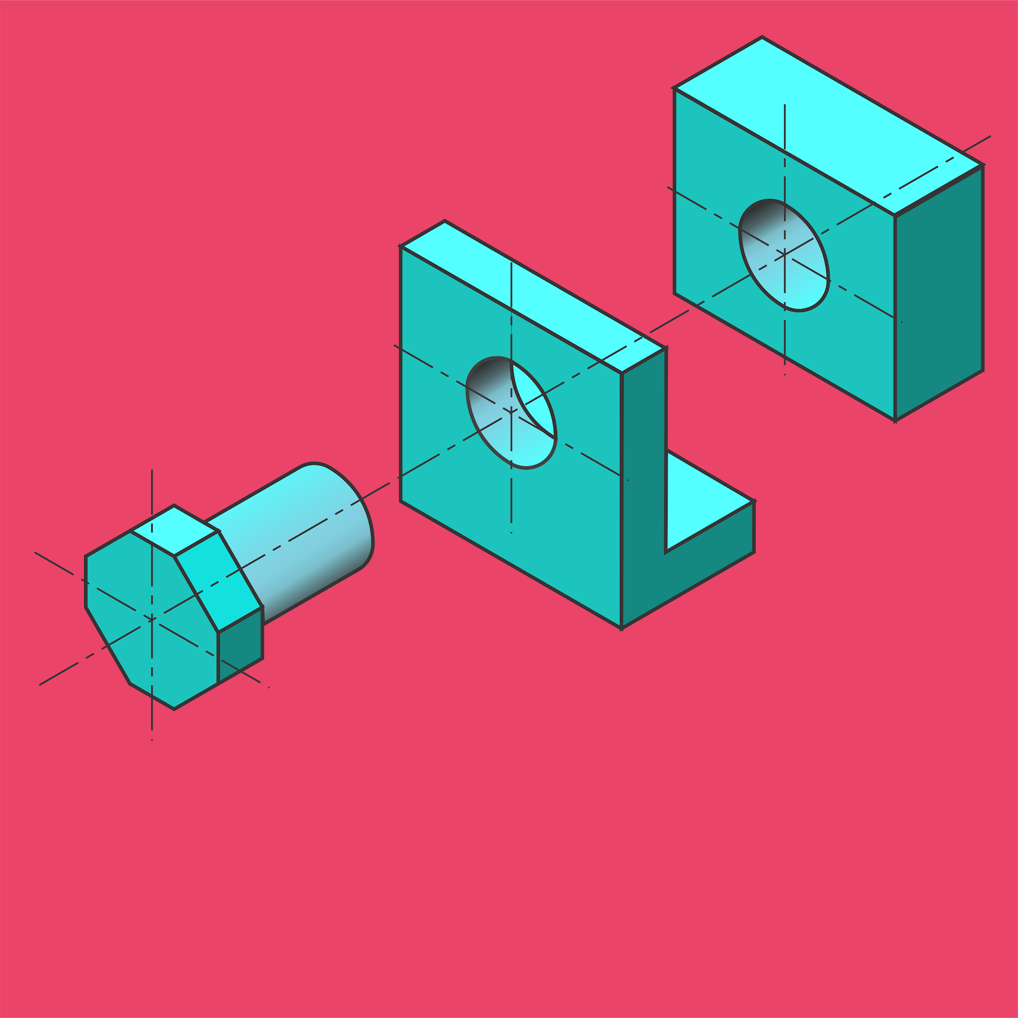 RG3 DESPIECES o Perspectiva Isométrica Explotada-Norma IRAM 4524