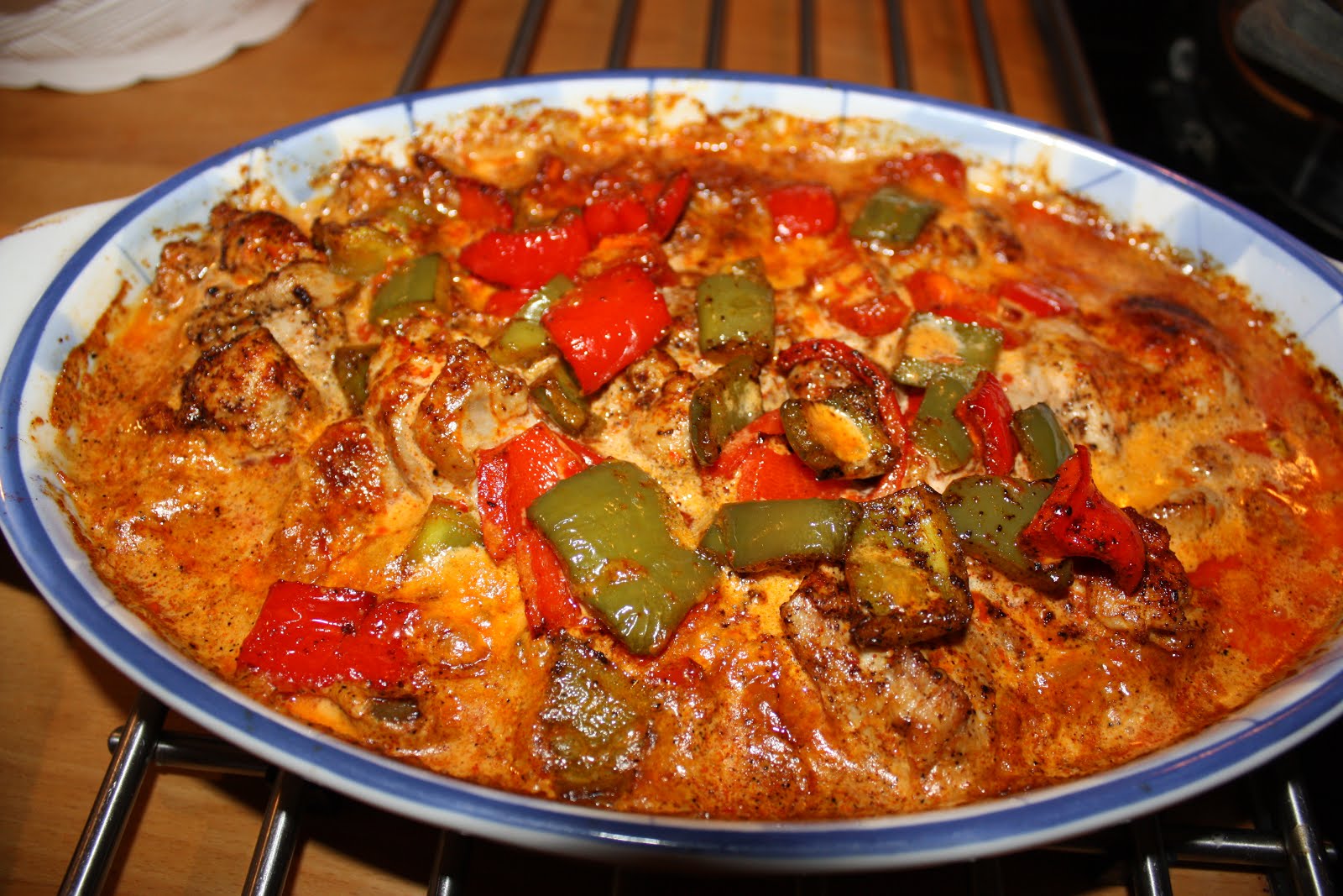 Supermammans matblogg Make Ahead Food: Paprikakyckling i ugn och lata dagar