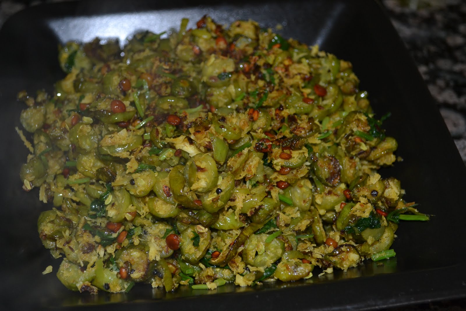 Indian Cooking: Tindora Coconut curry/ Dondakaya Kobbari Kura