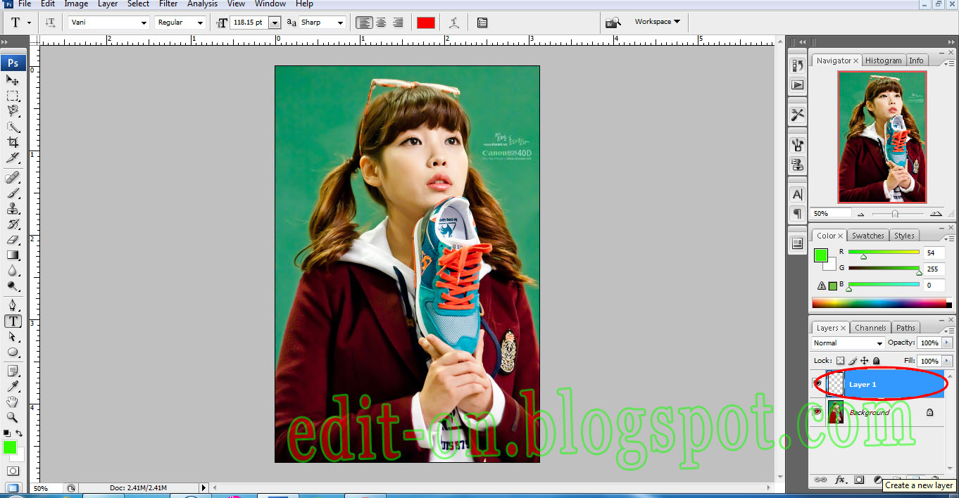 School of Computer Science: Tutorial Photoshop : Memisahkan Warna RGB