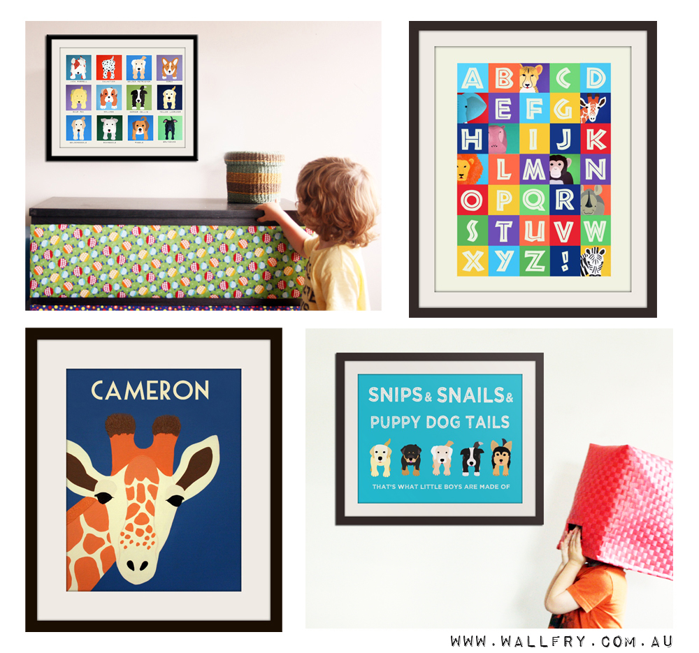 WallFry | Wall Art for Small Fry: Wall Art for Small Fry