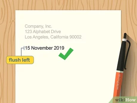 Where Does The Date Go On A Formal Letter - Formal Letters