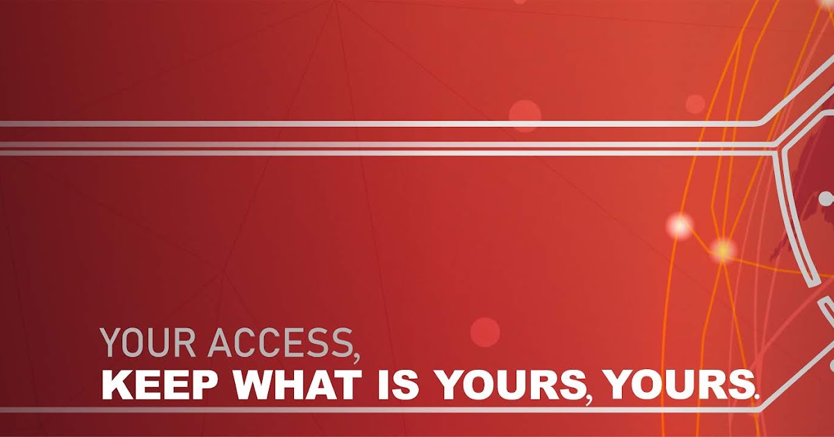 Secure Access Login Page Banner