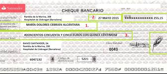 Profe Moraca: COMO EMITIR UN CHEQUE