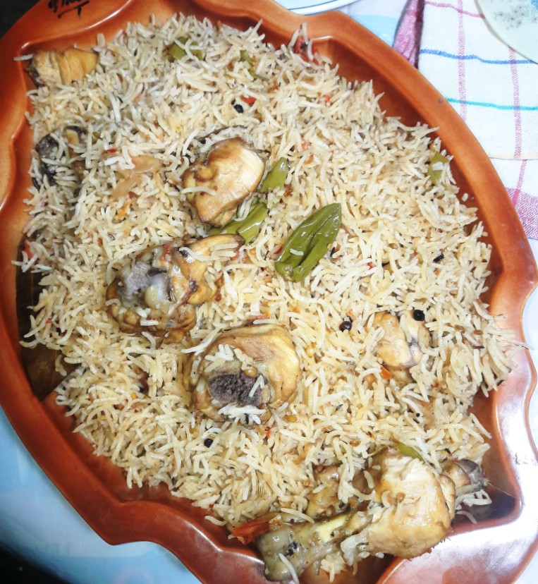 Restaurant Style Chicken Pulao Recipe - Yummy Traditional