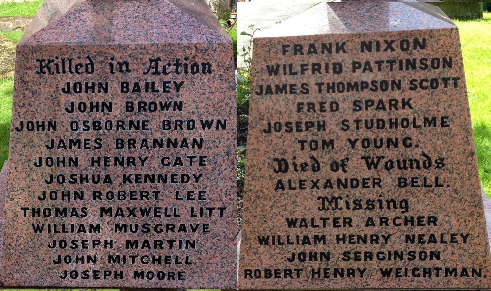 WW2 - The Second World War: Dearham War Memorial, Cumbria