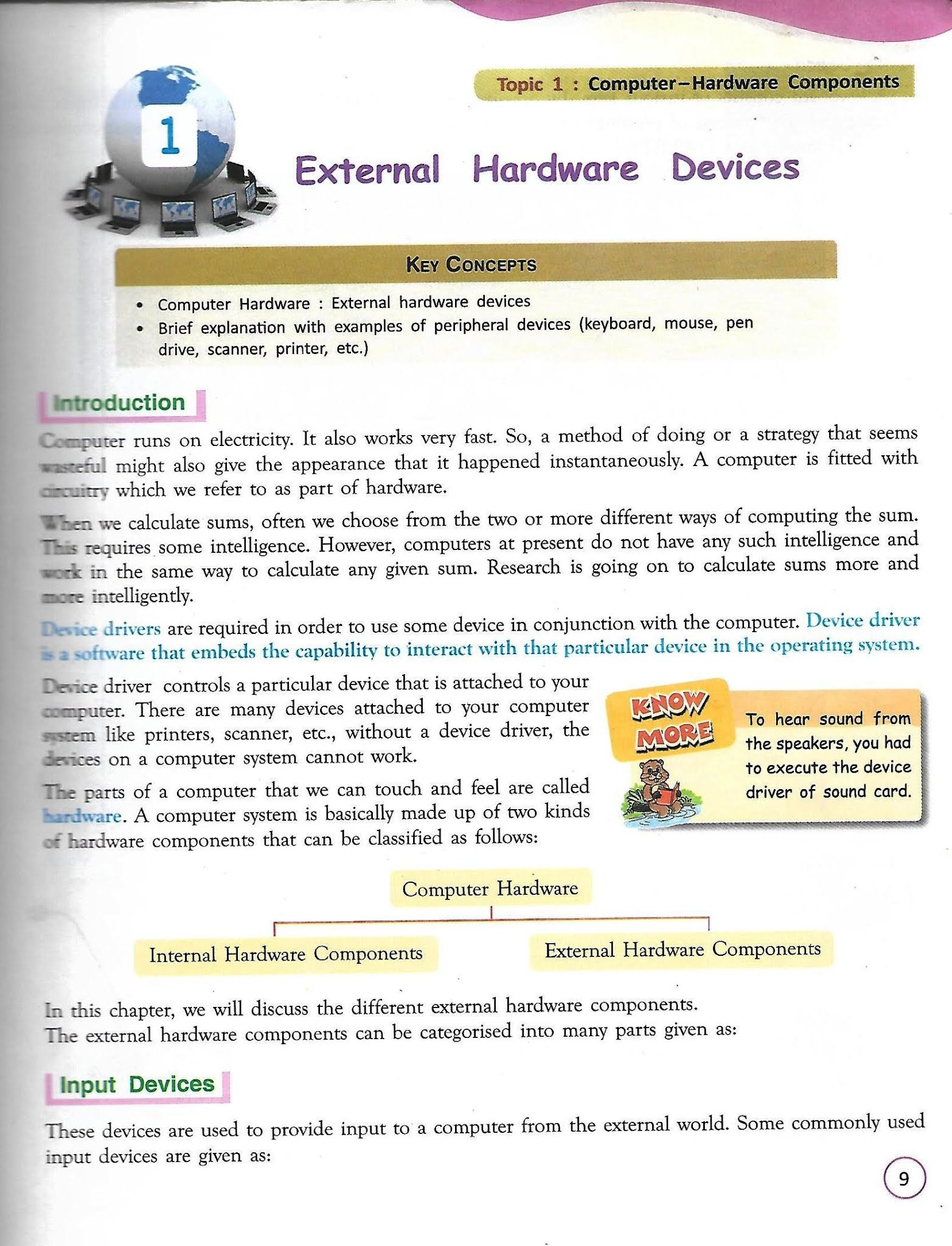 Ch - 1 | External Hardware Devices