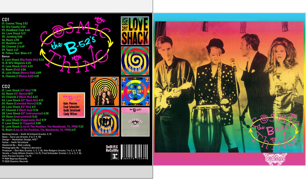 MUSICOLLECTION: THE B-52's - Cosmic Thing (Expanded Version) - 1989 - 2020