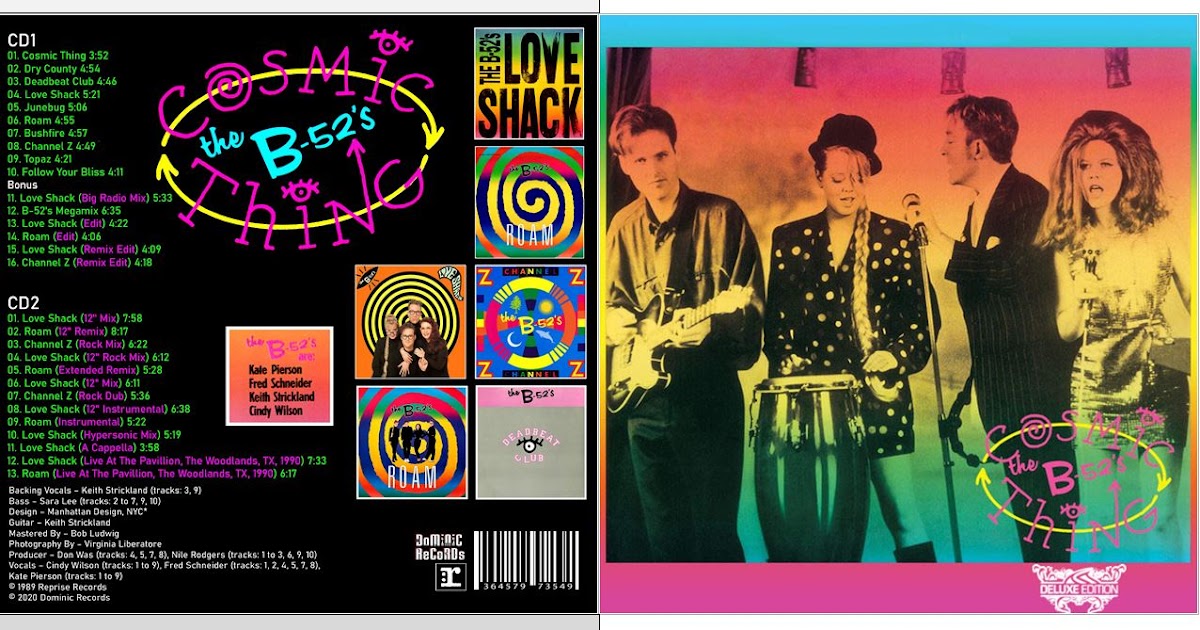 MUSICOLLECTION: THE B-52's - Cosmic Thing (Expanded Version) - 1989 - 2020