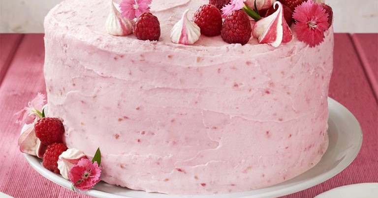 Raspberry Pink Velvet Cake with Raspberry Cream Cheese Frosting - My ...