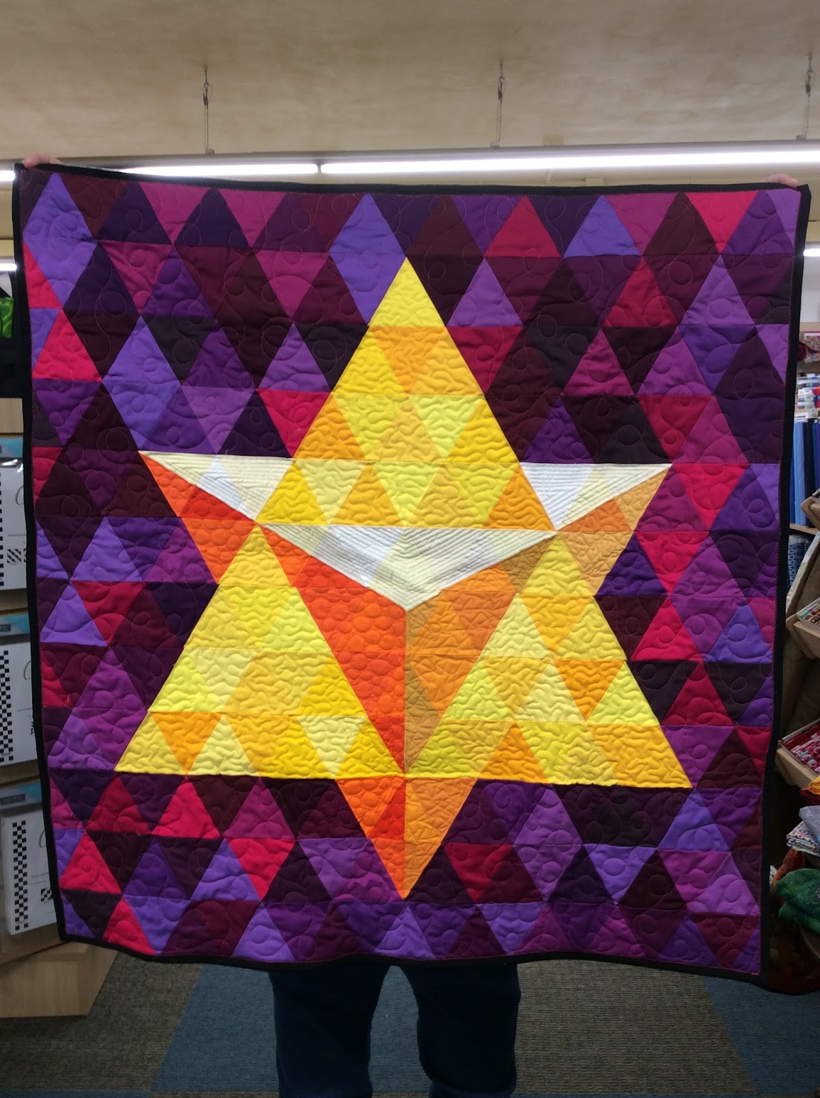 Project QUILTING: Merkaba by Jen Mulder