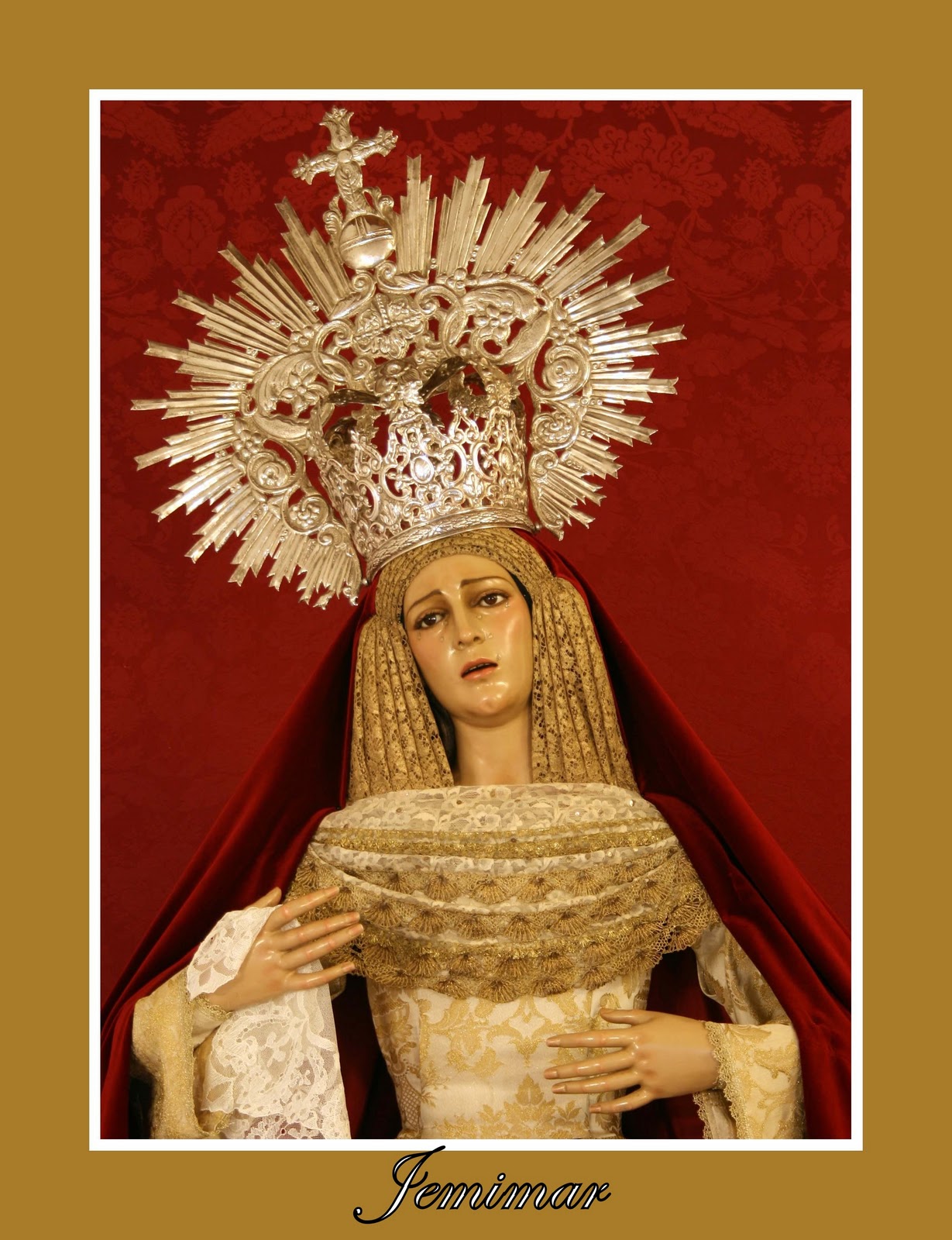 Patrimonio: Colocación del Rostrillo Ntra. Sra. de la Encarnación