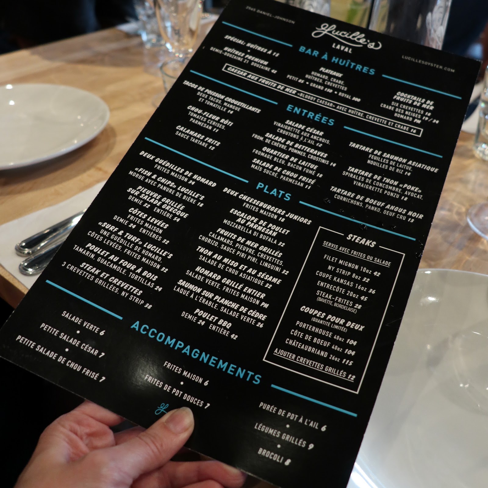 La soirée d'ouverture du Lucille's à Laval