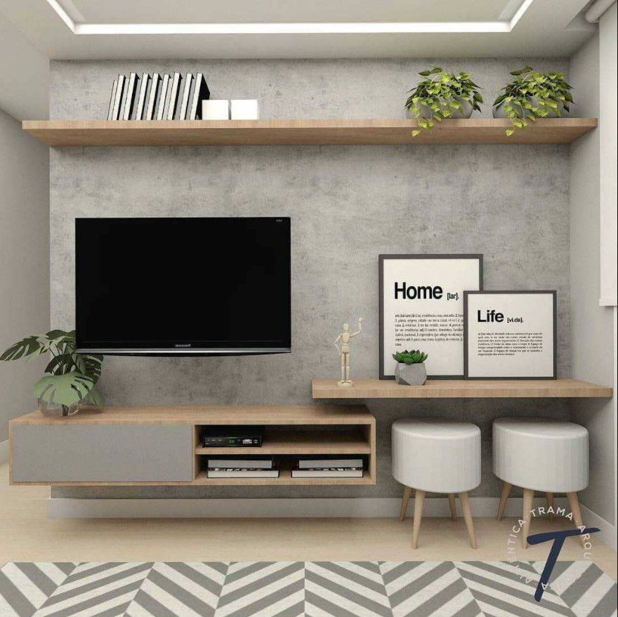 13 Best Minimalist TV Room Designs in 2021, Look Unique and Timeless ...