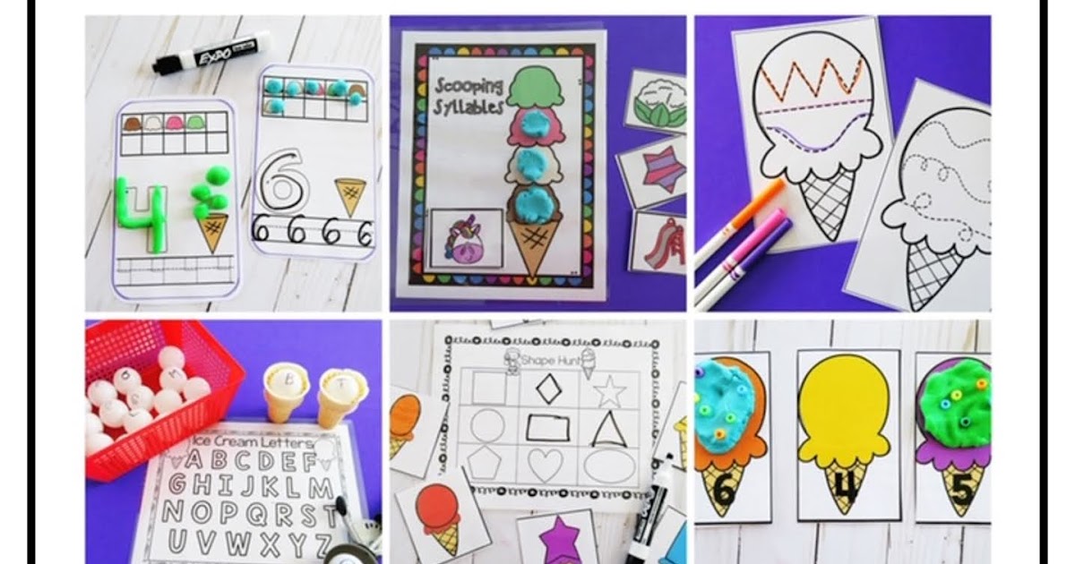 Ice Cream Preschool Theme | Busy Hands and Minds