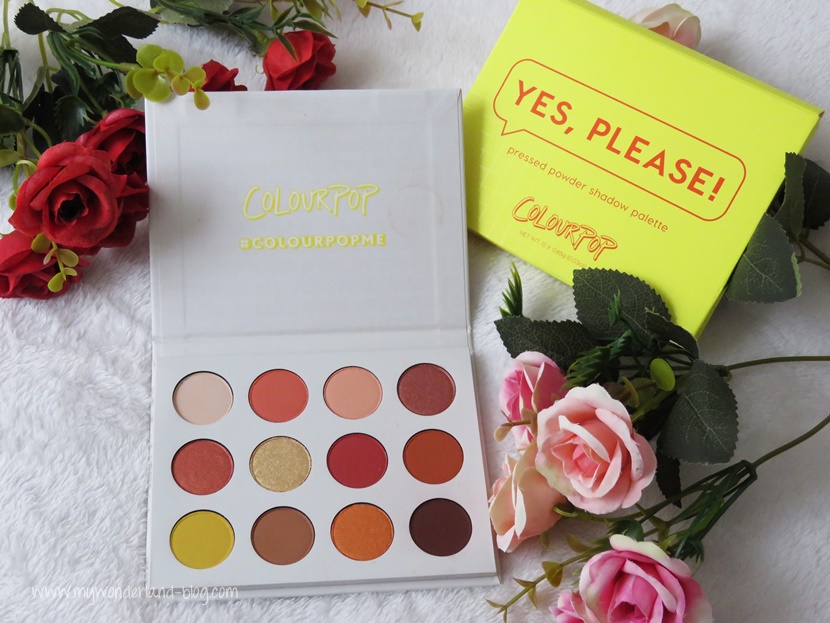 Review: Colourpop Yes Please! Eyeshadow Palette ~ | My Wonderland