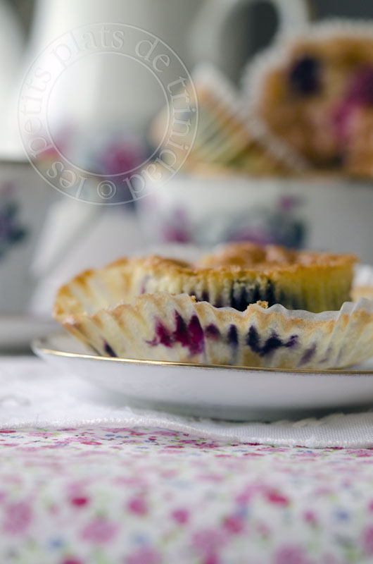 les petits plats de trinidad: Petits moelleux aux fruits rouges