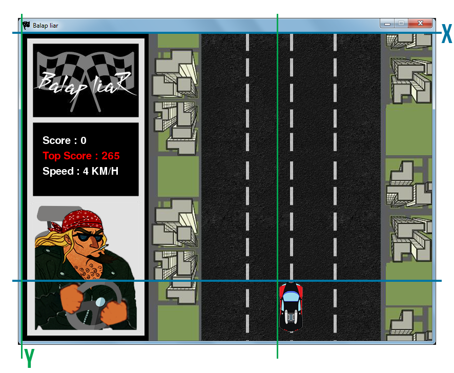 ☜☠☞ Jourdy 21 ☜☠☞: Tutorial Pembuatan Game Balap Liar