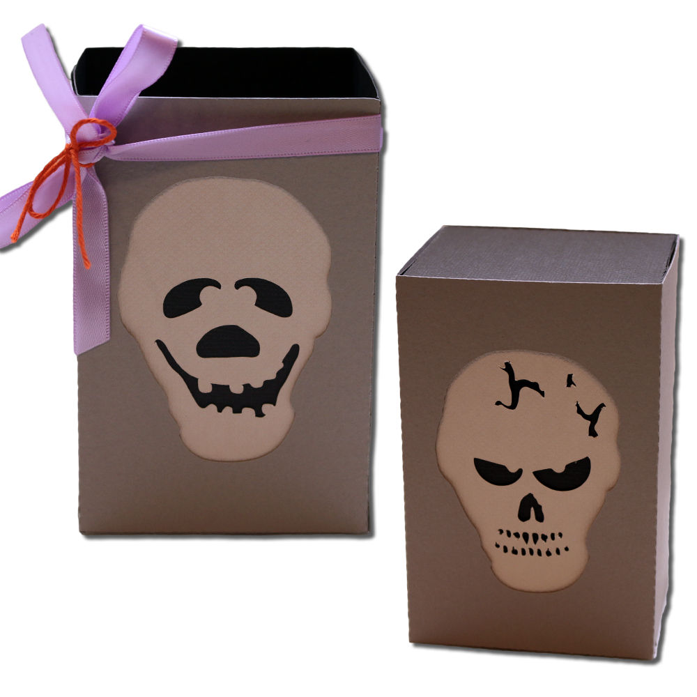 Pumpkin and Skeleton Mix and Match Boxes! | Bits of Paper