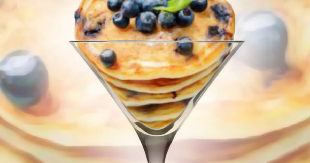 The MARTINI DIVA: BLUEBERRY PANCAKE MARTINI