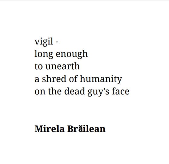 PREZENŢE ROMÂNEŞTI: Failed Haiku Kyoka Issue 63 edited by Susan Burch