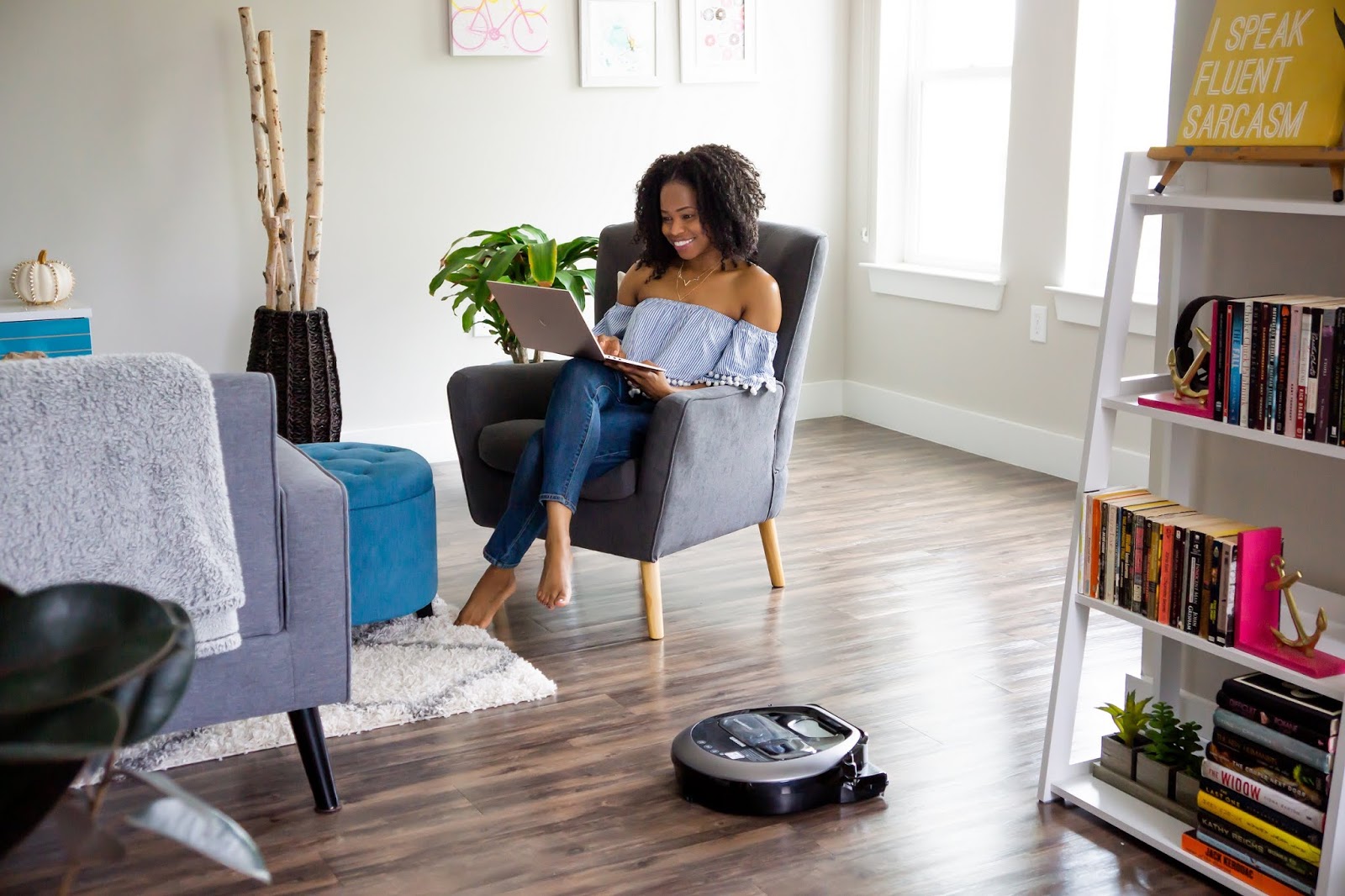 Smart Spring Cleaning with the Samsung POWERbot Robot Vacuum Cleaner ...