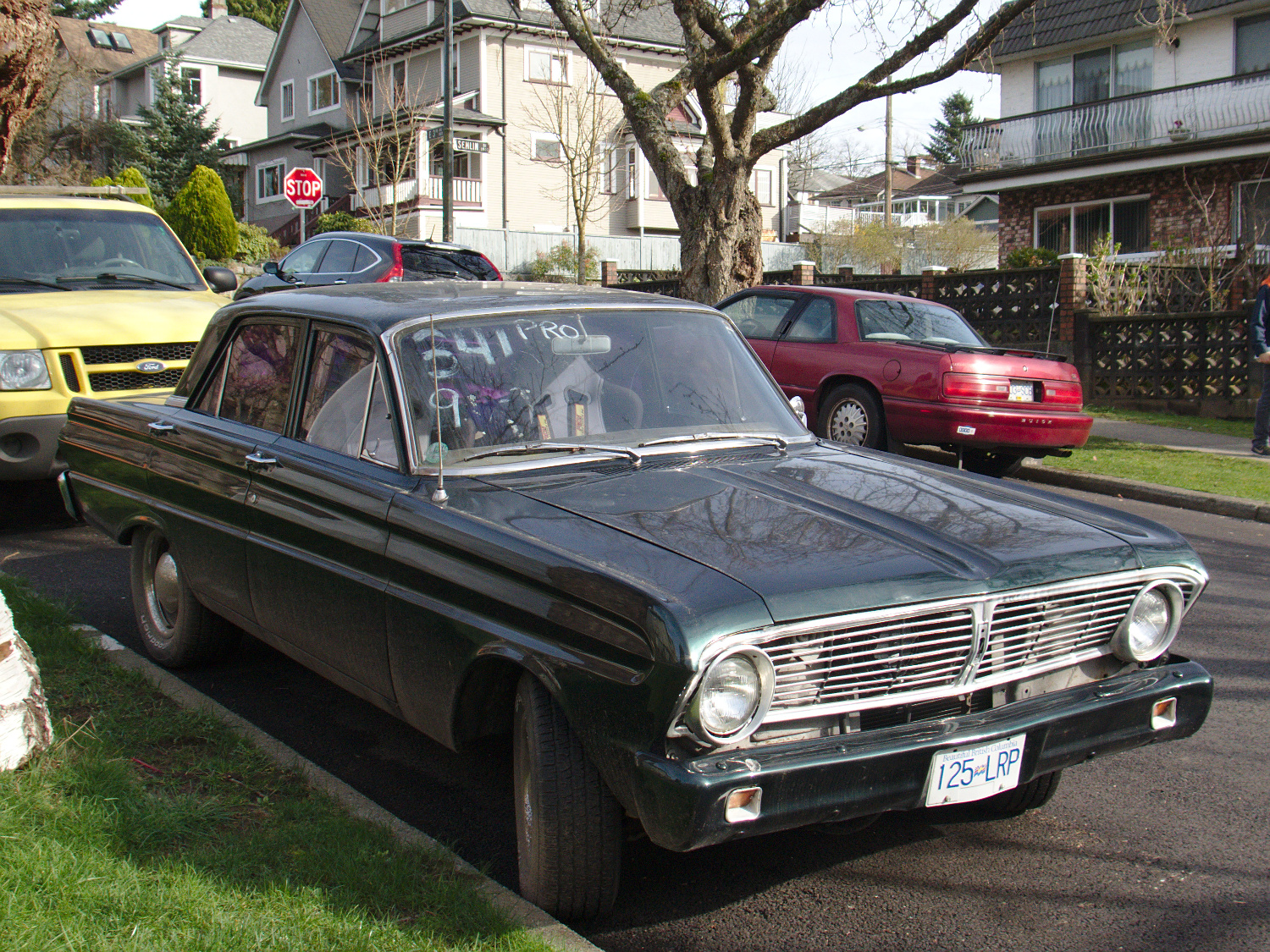 Old Parked Cars Vancouver: 1965 Ford Falcon Drag Racer