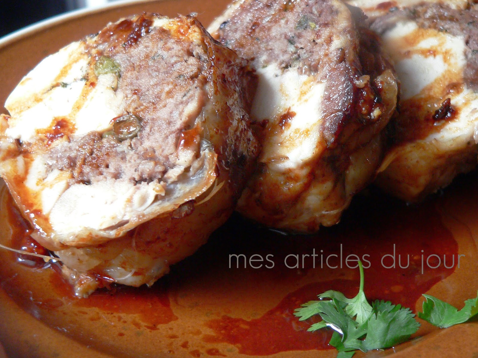 Mes Articles Du Jour: Poulet farcis désossé en 9 minutes