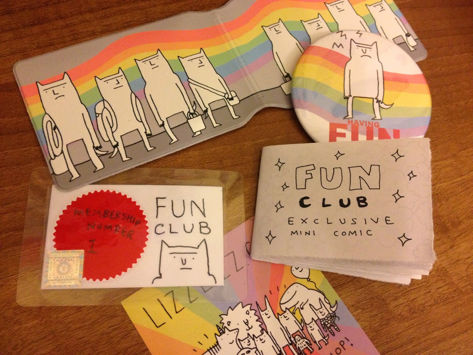Lizzlizz- The blog bog!: Fun Club Members Packs!