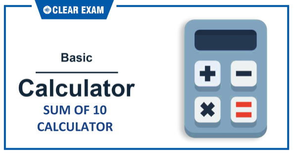 Sum Of 10 Calculator Sum Of 10 Calculator
