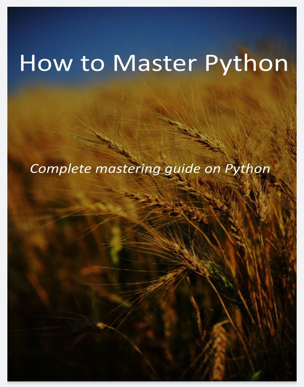 How to Master Python: Complete mastering guide on Python - KING OF EXCEL How to Master Python: Complete mastering guide on Python - KING OF EXCEL