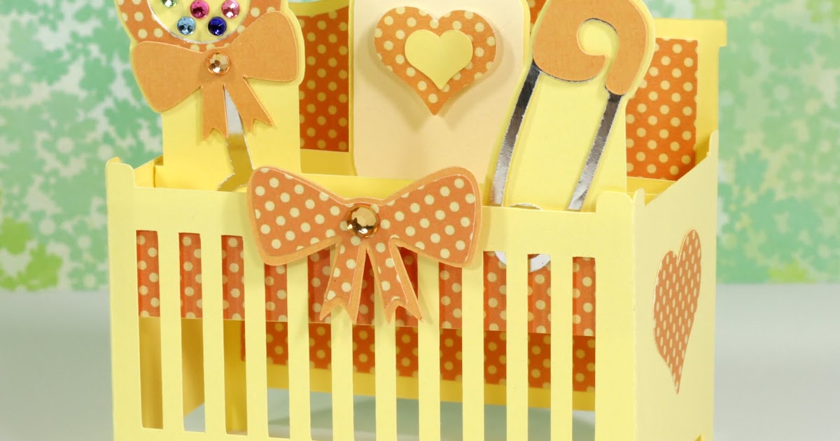 The Paper Boutique: Make it in Minutes Monday Baby Crib Box