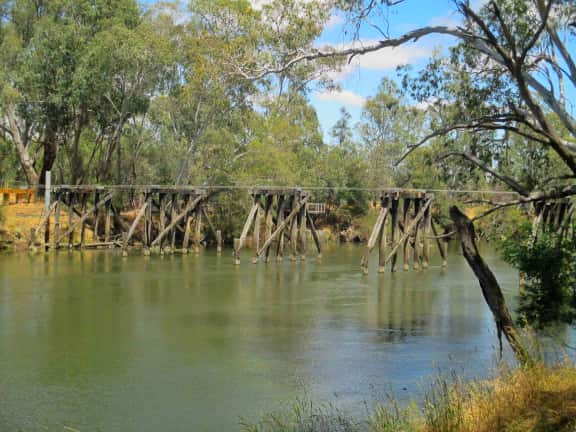 Konted's Make My Day 2: The Old Goulburn Bridge At Seymour