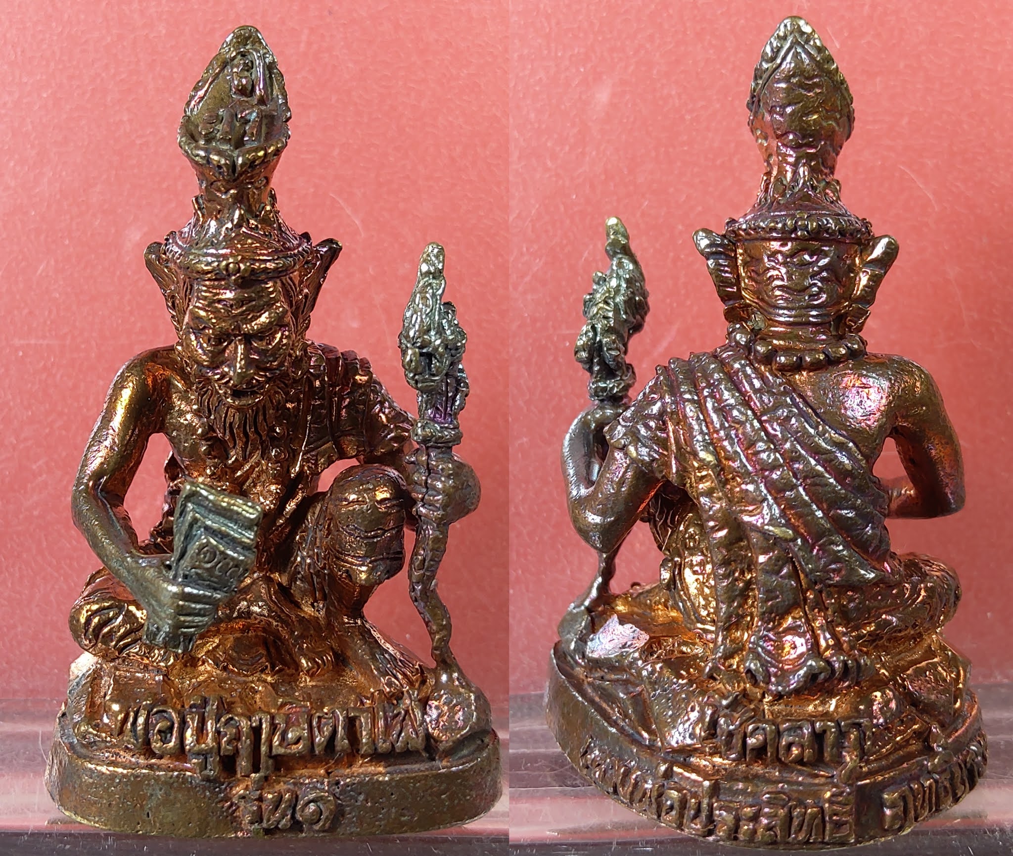 CHAI_AMULET: 1st batch Pho Pu Lersi Ta Fai (Nue Samrit, Wai Kru 61), LP ...
