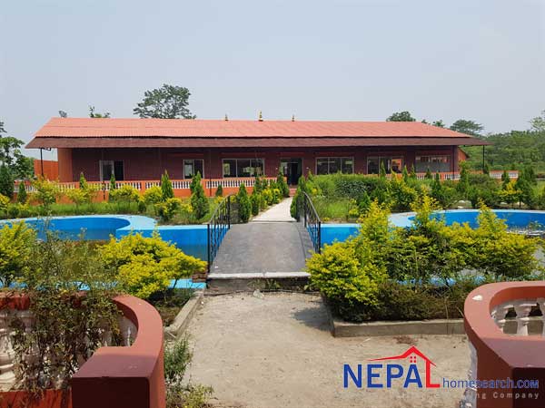 A Garden Resort is on sale at Kawasoti, Nawalparasi